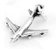 STERLING SILVER PASSANGER AIRPLANE CHARM/PENDANT | eBay