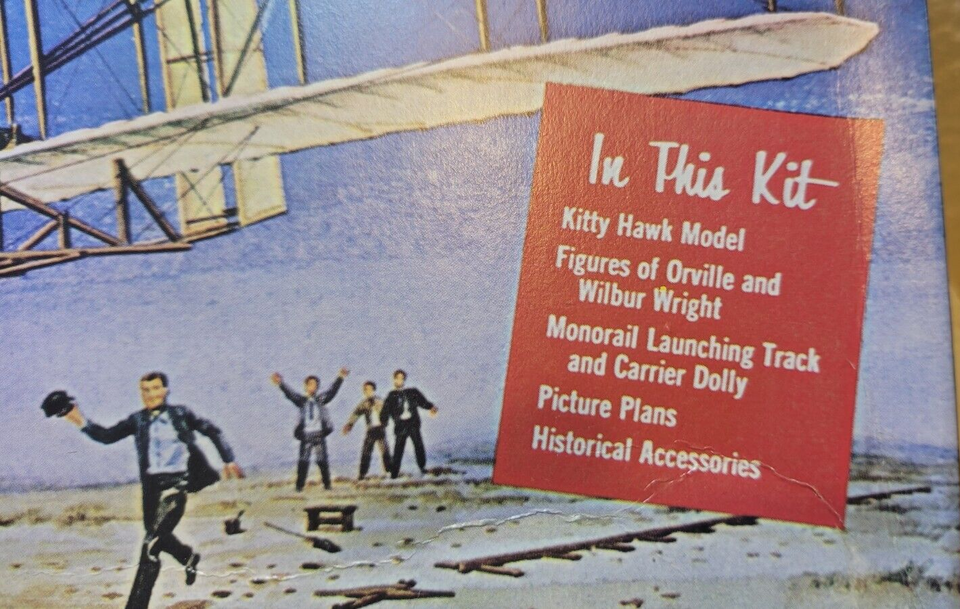 Monogram Wright Bros. Kitty Hawk Airplane 1/39 Scale Model Kit PA30 | eBay