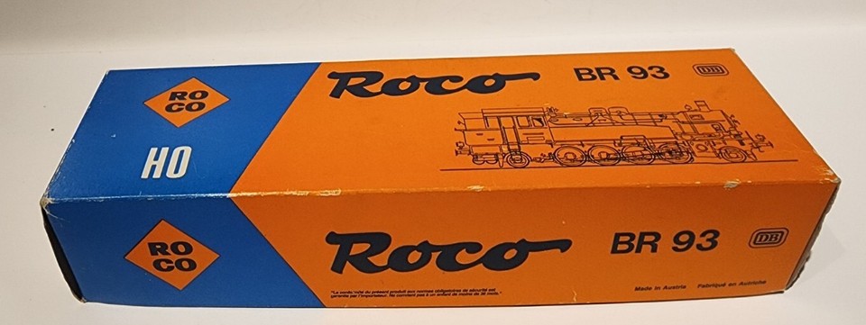 Roco HO BR 93 2-8-2 Steam Locomotive #93 389 | eBay