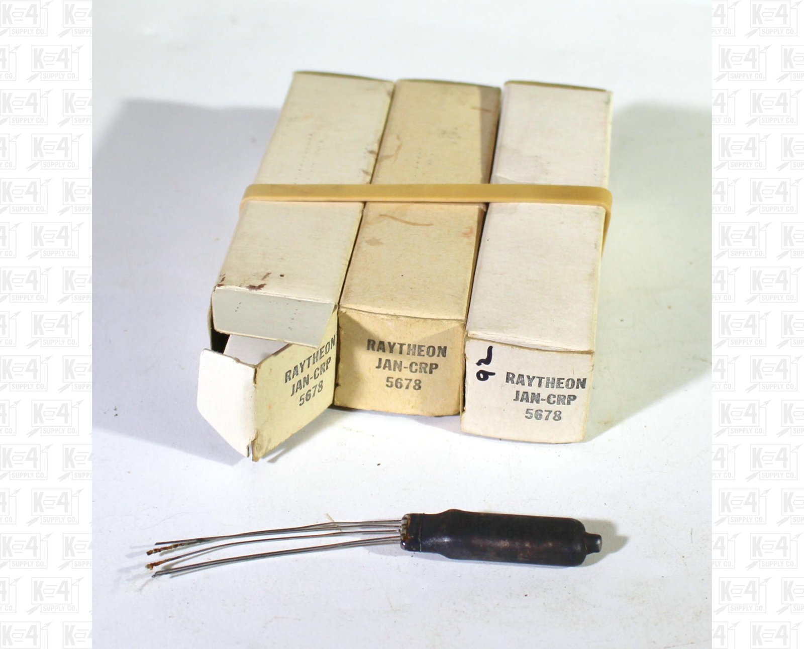 Raytheon JAN-CRP-5678 5678 Vacuum Tubes NOS Lot Of 3 +Box | eBay