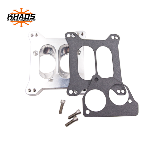 Holley Edelbrock Carburetor Onto TBI Intake Manifold Adapter 2" Dual ...