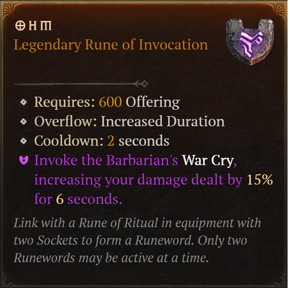 Diablo 4 Ohm Rune Season 10 Hardcore HC - PC / PS4-PS5 / Xbox | eBay UK