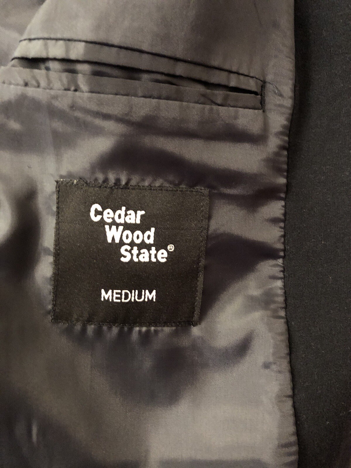 Cedar Wood State Jacket Size Medium | eBay UK