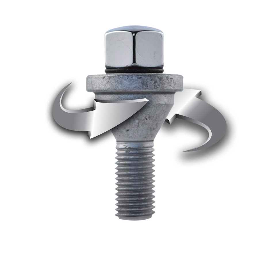 Farad Italian Made Galaxy Locks Wheel Lock BOLTS M14x1.5x45 R14 Ball ...