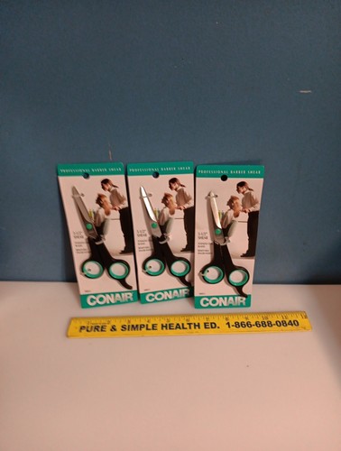 Conair Professional Barber Shears Lot Of 3 | eBay