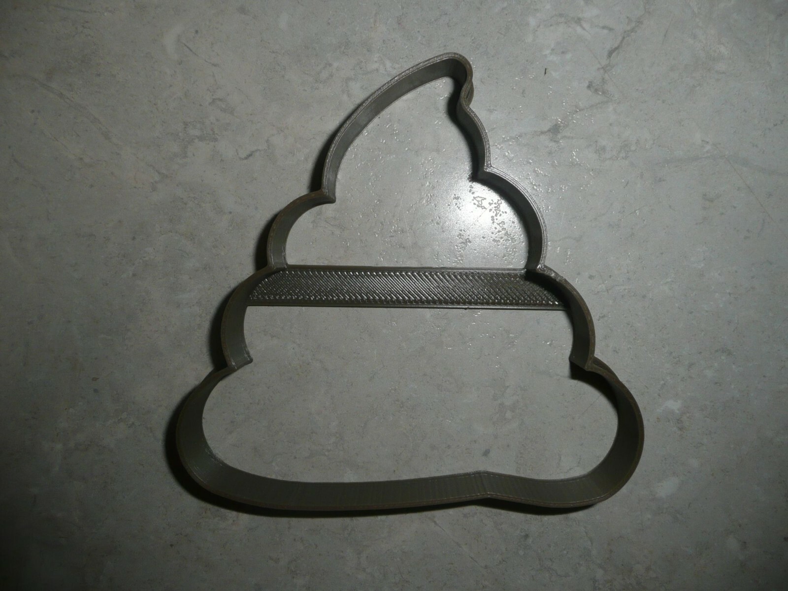 POO SWIRL POOP PILE EMOJI CARTOON MESSAGE OUTLINE COOKIE CUTTER USA ...