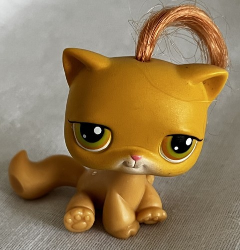 Littlest Pet Shop~LPS#78 SHair Shorthair Kitten Cat~Green Eyes ...