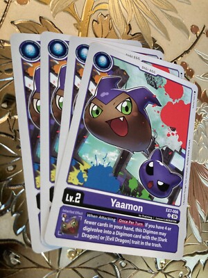 Digimon Card Game Playset Yaamon EX7-006 Digimon LIBERATOR | eBay