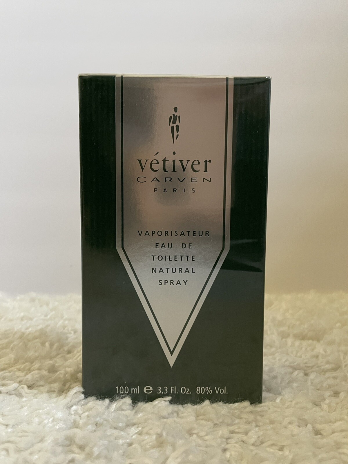Vetiver Carven Eau de Toilette EDT Spray 3.3 oz 100 ml 80% Volume Rare ...