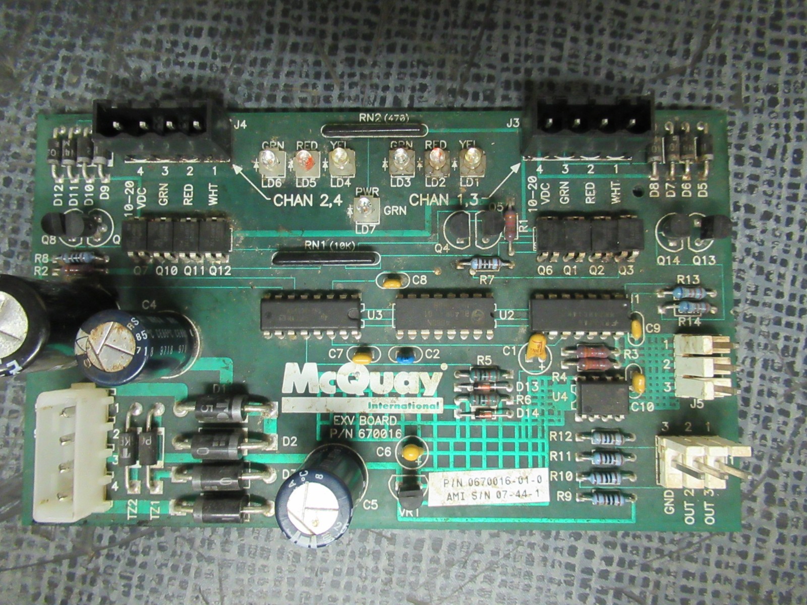 MCQUAY EXV CIRCUIT BOARD 0670016-01-0 **WARRANTY INCLUDED** | eBay