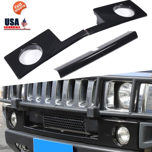 Fit For Hummer H2 2003 09 Front Bumper Cover Lower Grille Trim Panel