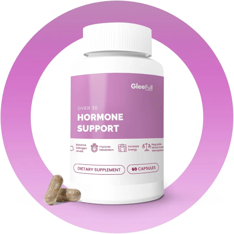 1~3X Gleeful Over 30 Hormone Support | Menopause Supplement for Women ...