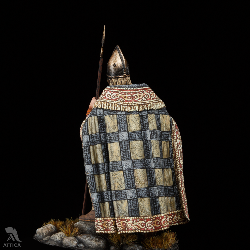 Noble Celtic Warrior Painted Miniature Tin Toy Soldier Pre-Sale | Art ...
