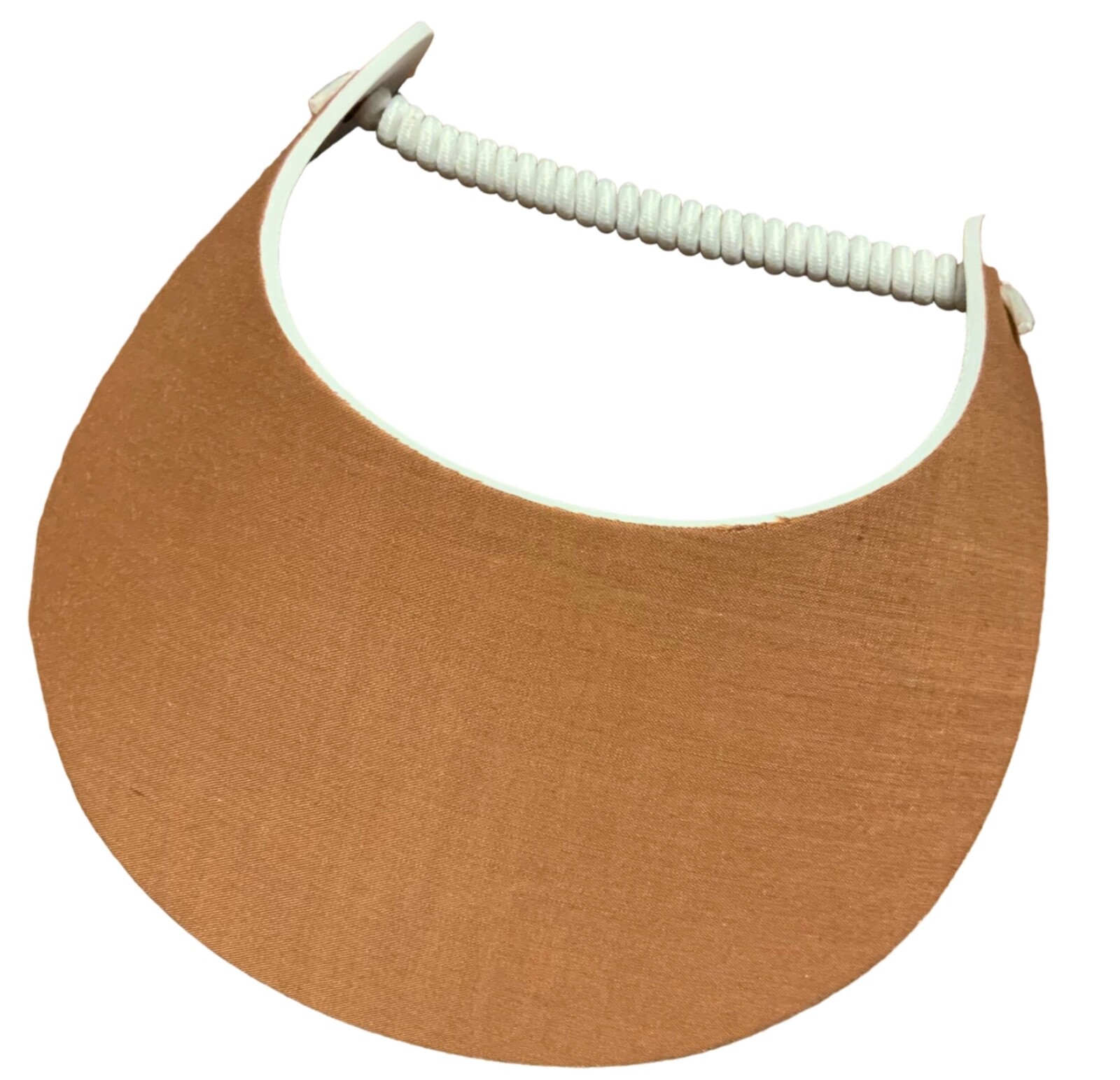 Plain Solid Color Foam Visors, No Pinch, Adj. Spiral Cord, Your Choice ...