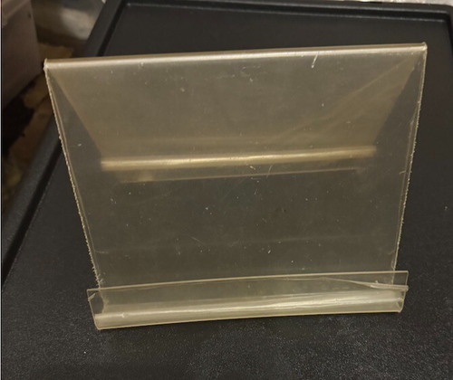 Large Wide Clear Perspex Acrylic Plastic Book Retail Display Stand ...