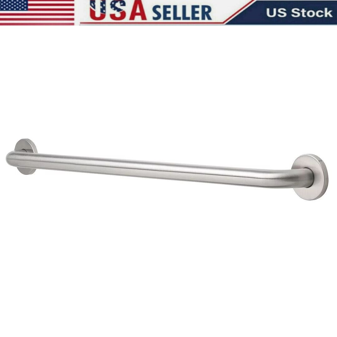 32 in Safety Grab Bar Bathroom Support Handle Steel Bath Shower Toilet ...