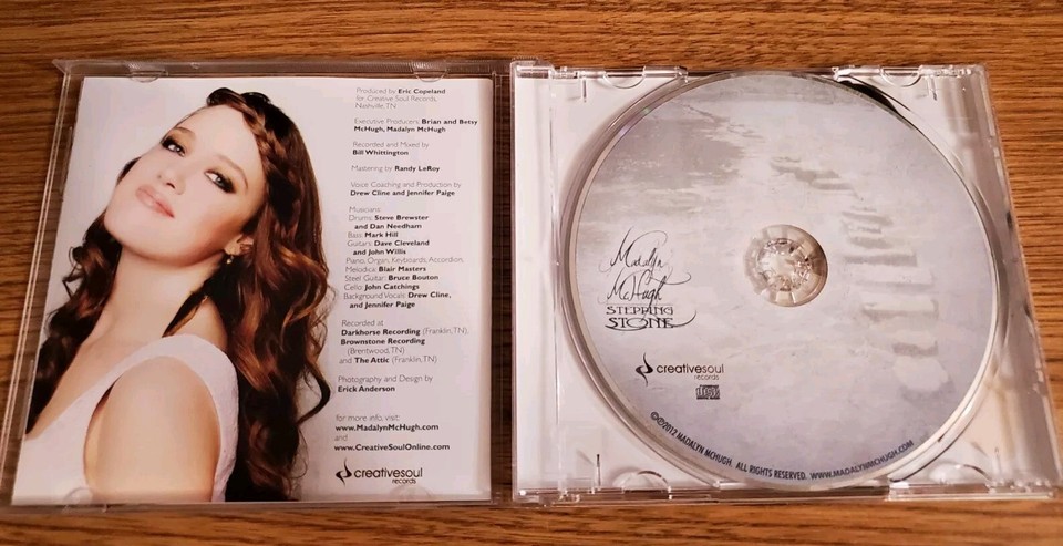 Madalyn Mchugh Stepping Stone Music Album CD Creative Soul Records 2012 ...