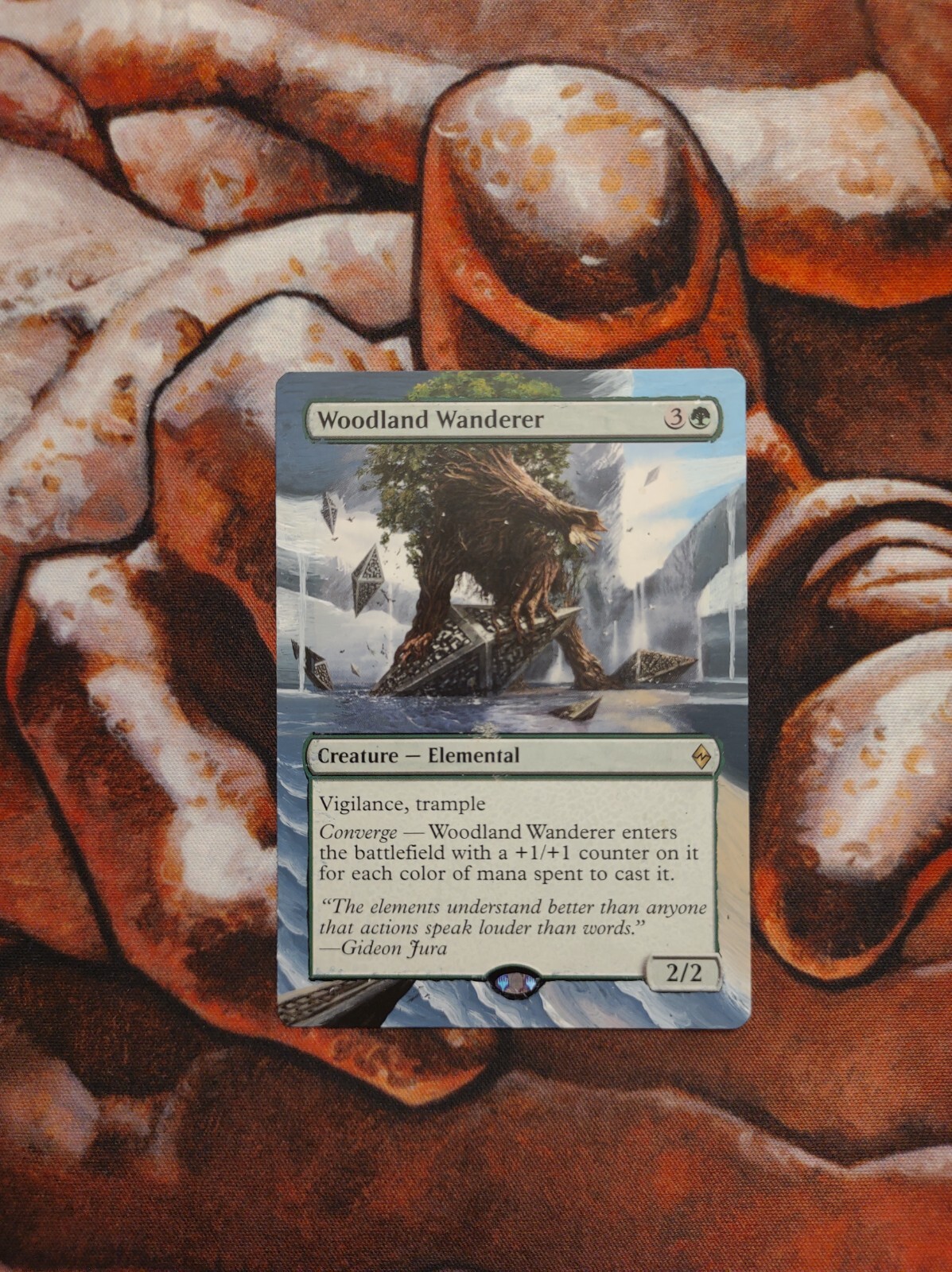 Magic the Gathering Woodland Wanderer #3 Hand Painted Unique Custom MTG ...