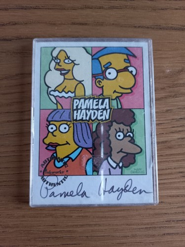 The Simpsons Trading Cards Inkworks Pamela Hayden Autograph Simpson ...