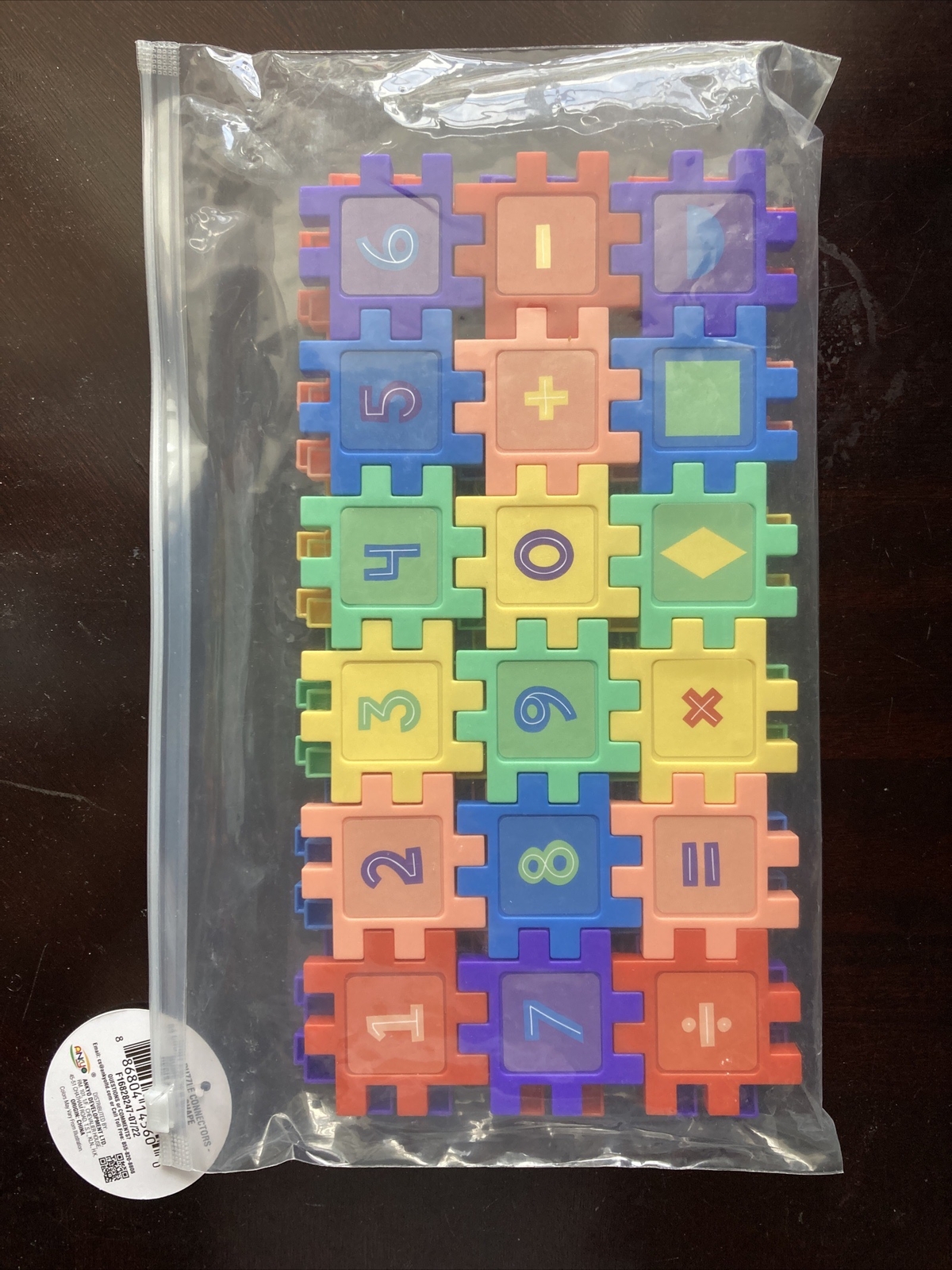 Ankyo 54 Count Puzzle Connectors Upper & Lower Case Letters - for sale ...