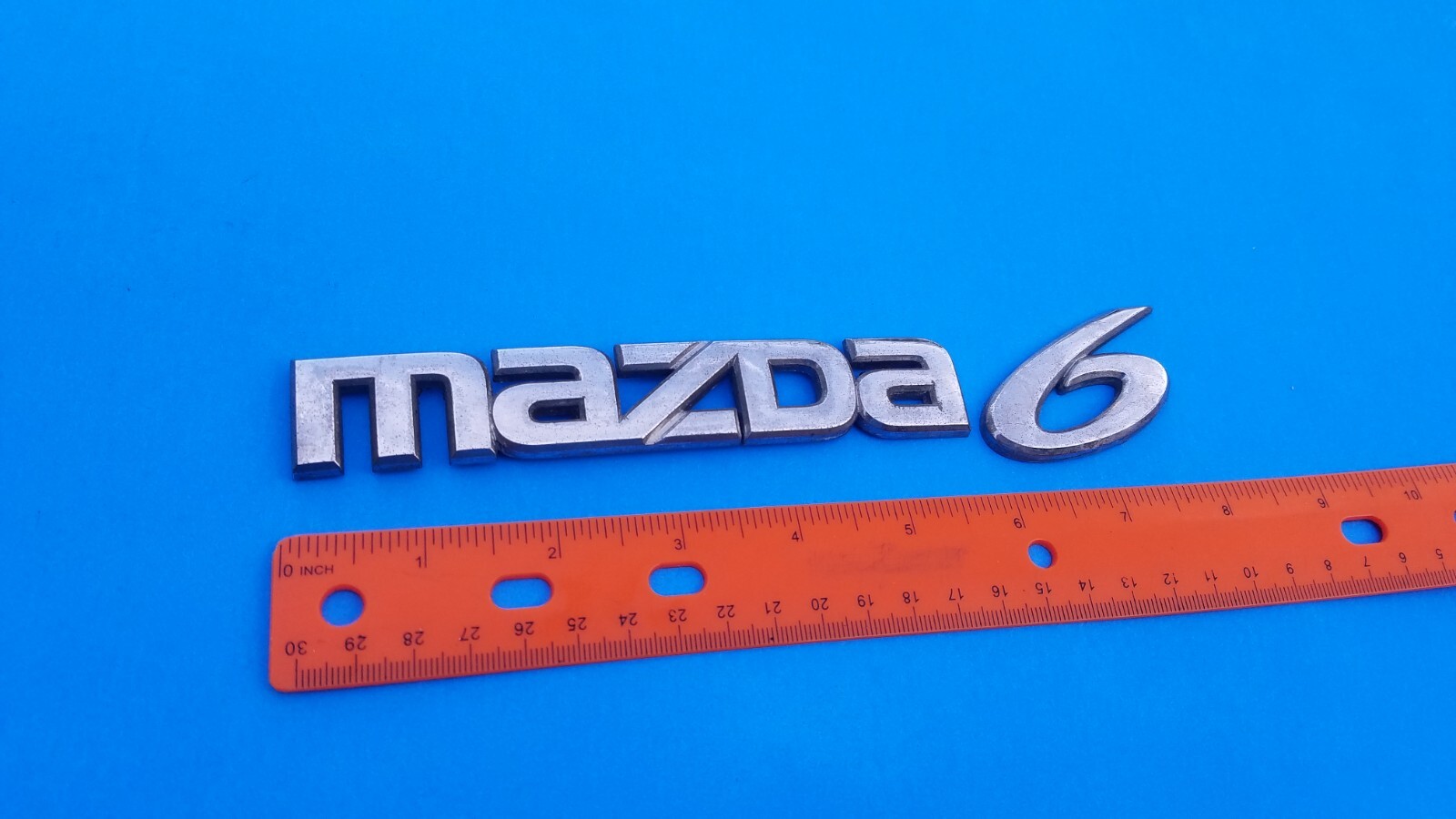 03 04 05 06 07 08 MAZDA 6 MAZDA6 SEDAN REAR EMBLEM LOGO BADGE SYMBOL ...