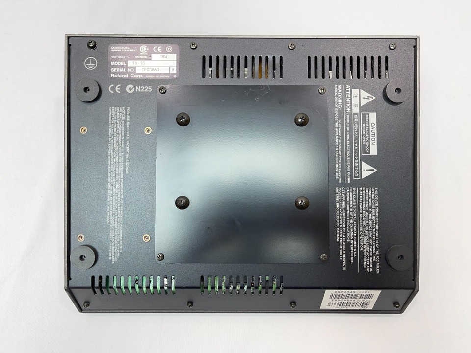 Roland TD-10 V-Drum Percussion Sound Module TDW1 Expansion for kit 20 ...