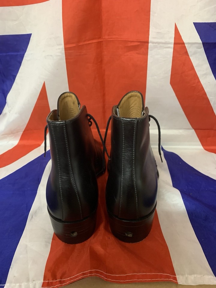 British Army Officers Dress Parade George Boots Size 6M With Spur Hole ...