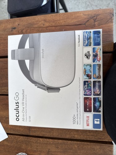 Meta Oculus Go 32GB Standalone Wireless VR headset, Grey/White | eBay