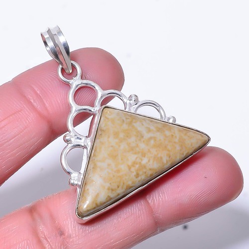 Picture Jasper - Oregon Designer Handmade 925 Sterling Silver Pendant 1 ...