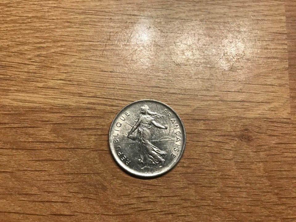 1970 5 Francs French Silver World Coin | eBay