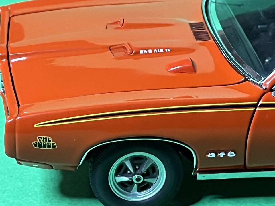 1969 Pontiac GTO Judge (Danbury Mint 1/24 Die Cast Car) | eBay