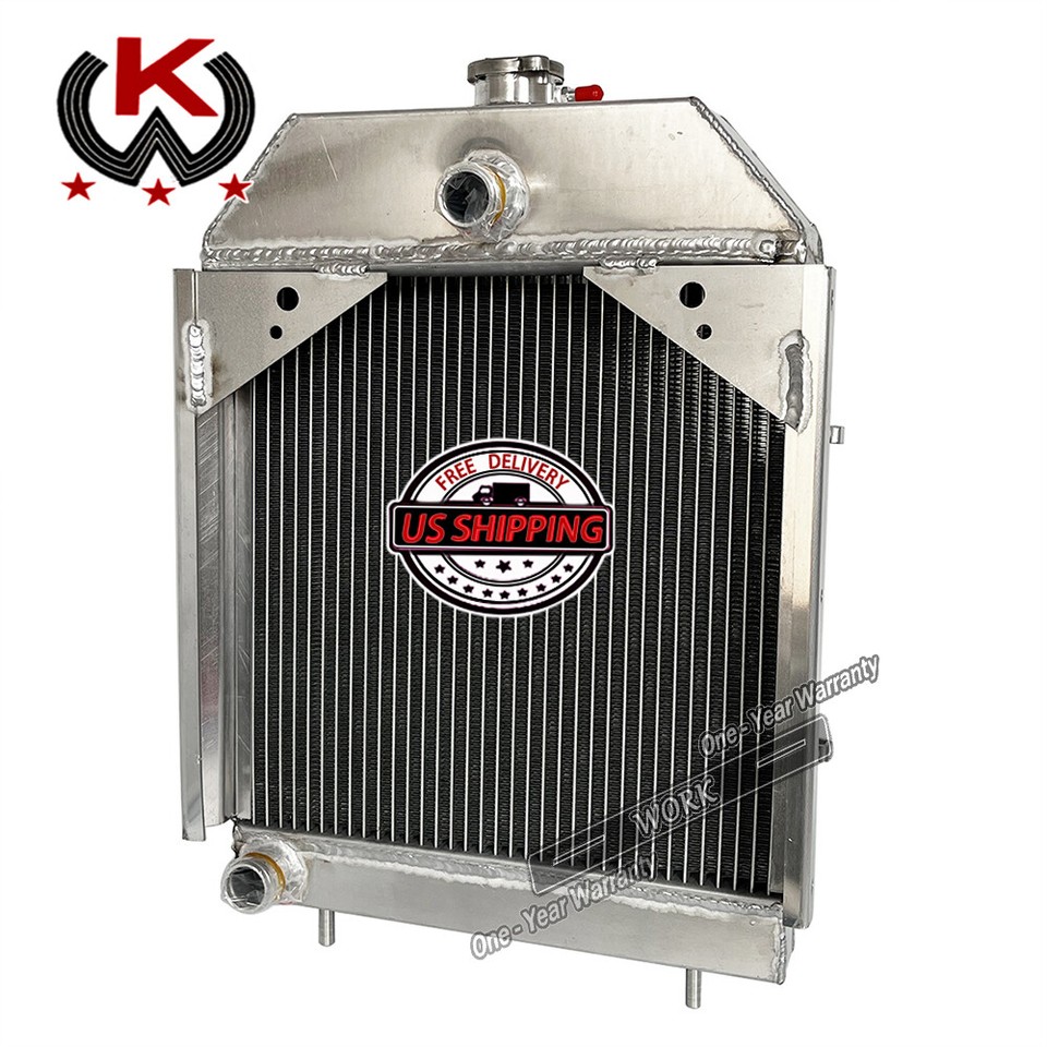 Aluminum Tractor Radiator For D12 D10 60H 1B B125 B C 70233290 70233232 ...