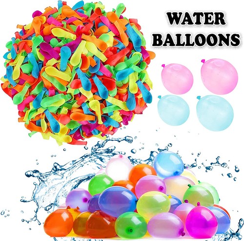 500 Water Balloons Outdoor Summer Party Fun Water Bombs Garden Party ...