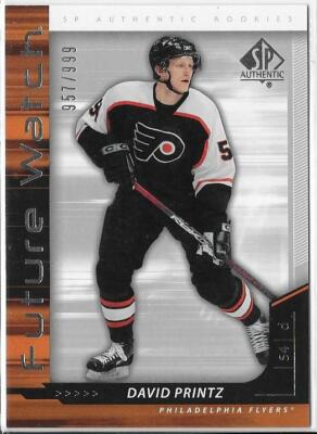 2006-07 SP Authentic DAVID PRINTZ Future Watch rookie card #224 | eBay