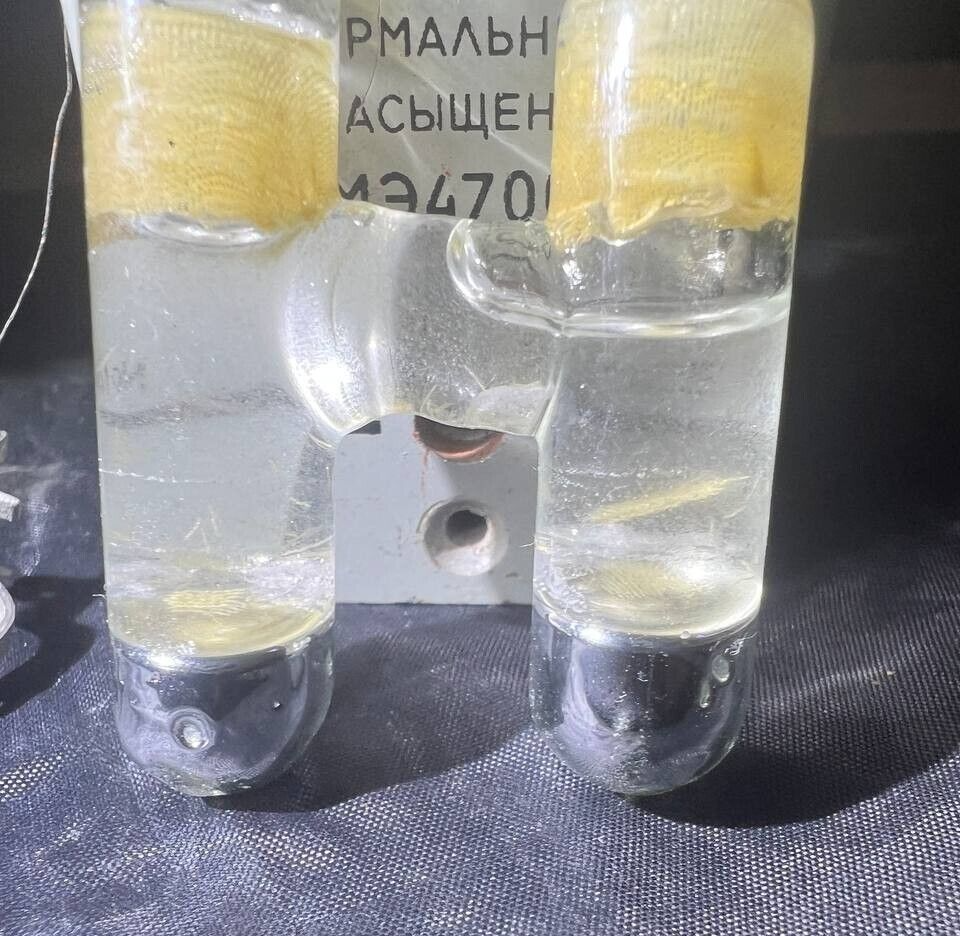 Standart cell ME4700 unsaturated Hg-Cd battery Weston cell not working ...