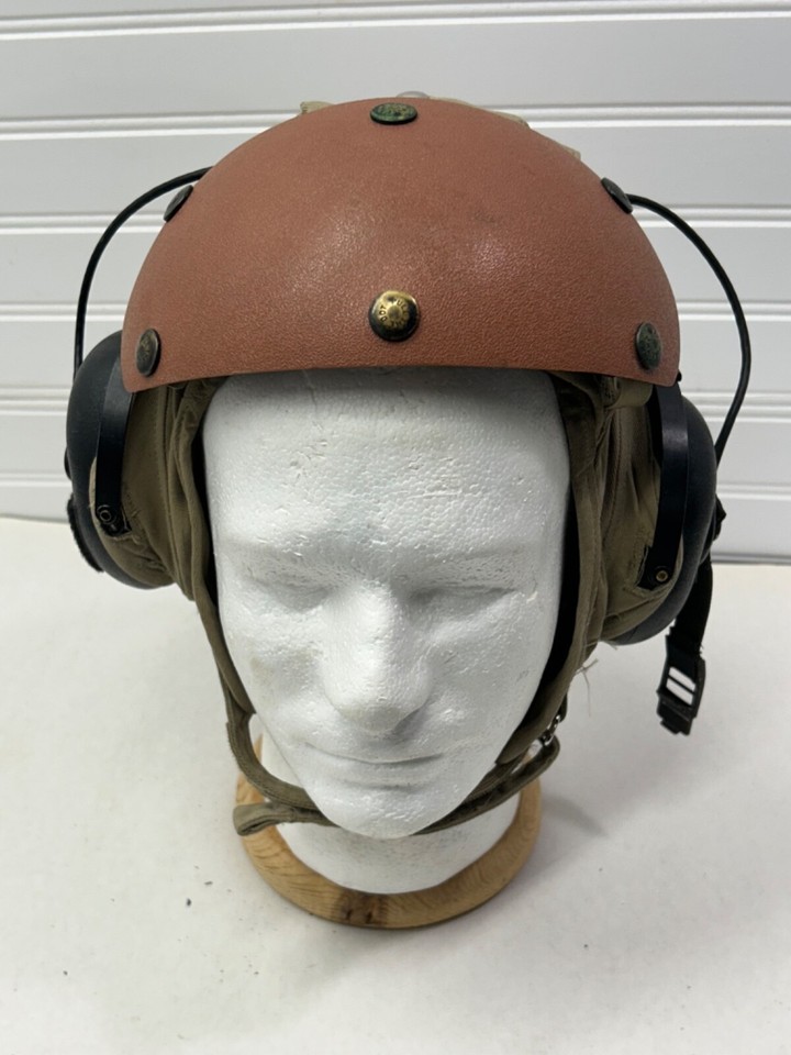 US Navy Brown Flight Deck Cranial Helmet | eBay