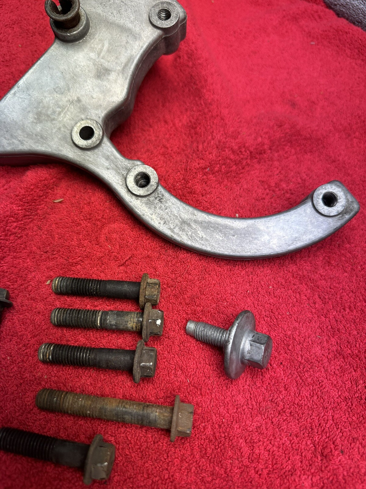 98-02 CAMARO FIREBIRD 3.8 V6 A/C AC COMPRESSOR MOUNT BRACKET 24503249 ...