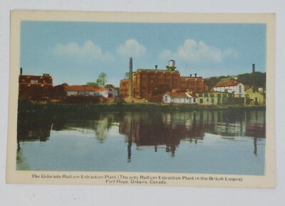 Eldorado Radium Extraction Plant, Port Hope Ontario Canada Vintage ...