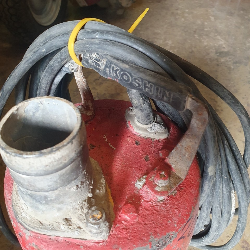 Koshin Large Water Pump 2 Inch Cellar Flood Protection Drain Suction ...