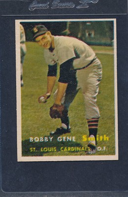 1957 Topps #384 Bobby Gene Smith Cardinals EX 57T384-72316-2 | eBay
