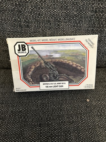 JB MODELS #1011 BRITISH L118/U.S ARMYM119 - 105MM LIGHT GUN -1/76 - NEW ...