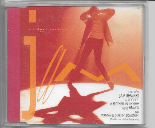 MICHAEL JACKSON : JAM (REMIXES) + WANNA BE STARTIN' (NEW MIX)🟊 MAXI-CD ...