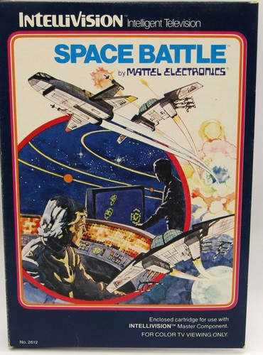 Space Battle Intellivision 1979 Complete In Original Box With Manual ...