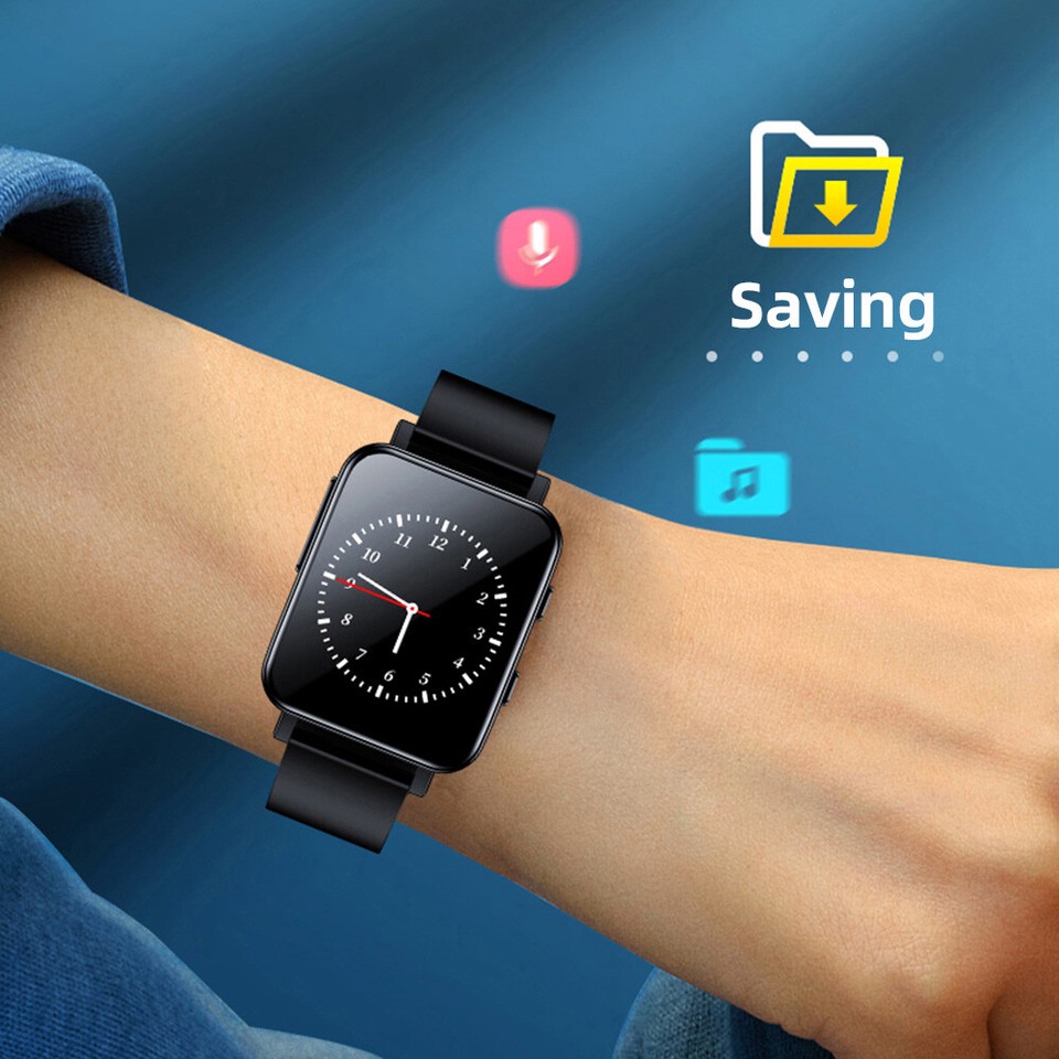 Wristband Voice Recorder Watch Voice Activated Digital Audio Watch MP3 ...