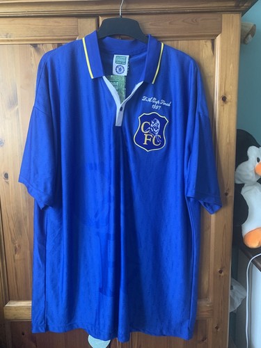 Official Retro FA Cup Final 1997 Chelsea Football shirt XXL new with ...