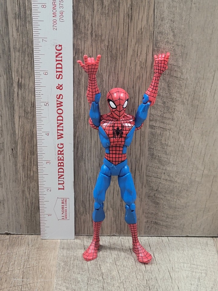 Spectacular Spiderman Animated Action Figure, 6 Inch, Hasbro 2008, Rare ...