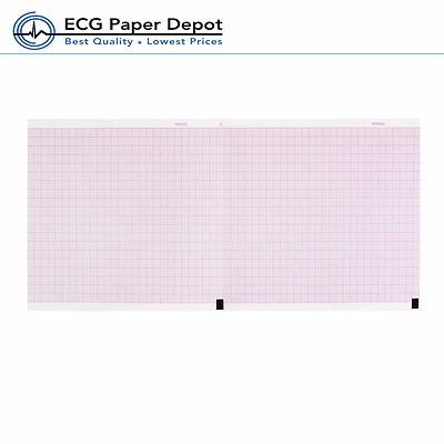 Nihon Kohden PA9000Z ECG Red Grid Z-fold Recording Paper EKG Chart 10 ...
