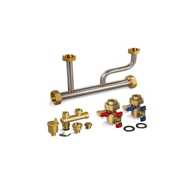Navien Boiler NCB-H OR NFC-H 30026576a Stainless Steel Manifold Kit for ...