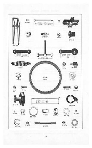 BSA Parts Manual C10 1938 1939 and 1940 Replacement Spares Catalog List ...