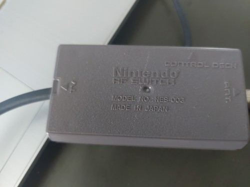 Nintendo NES RF AV Cable adapter and controller | eBay